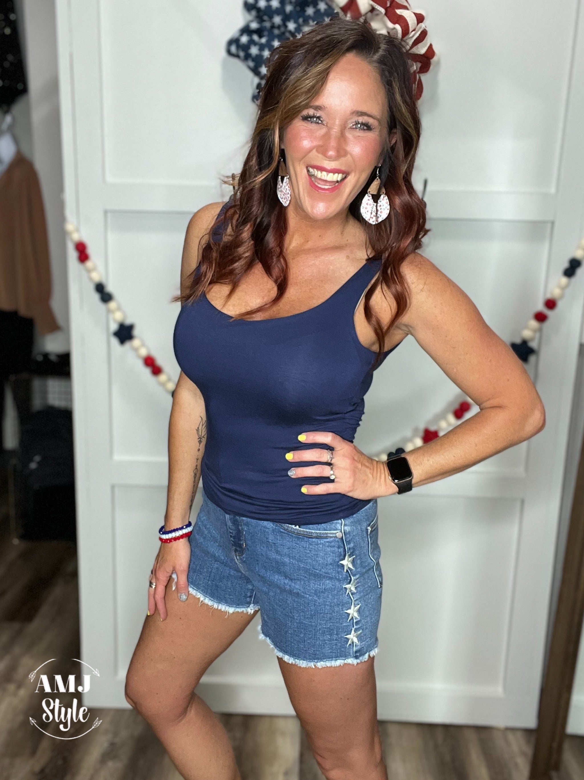 Oh My Stars Denim Shorts Amj Style